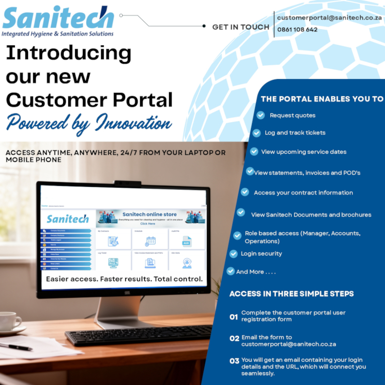 Register on the new Customer Portal